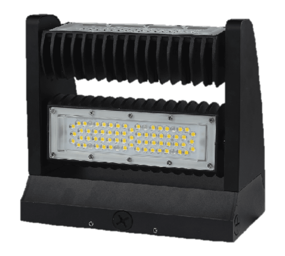 TOSMART ROTATING WALLPACK 120W AC100-277V 5000K | Serenity LED Lighting